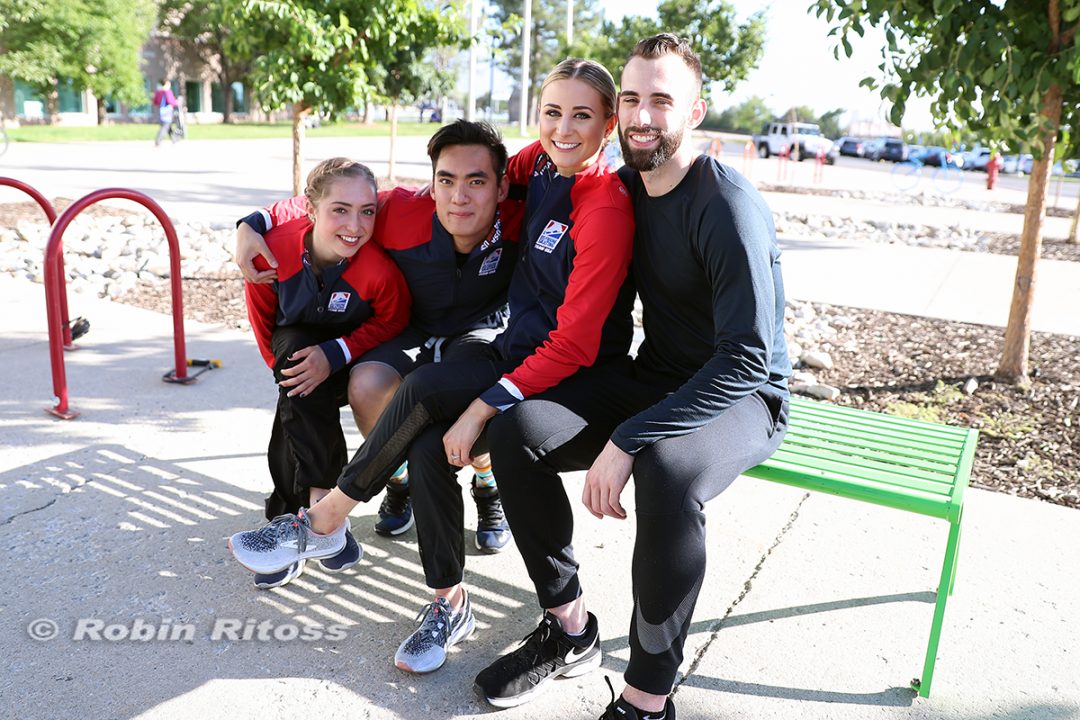 2018 Off-Ice with Winter Deardorff and Max Settlage | Ashley Cain and ...