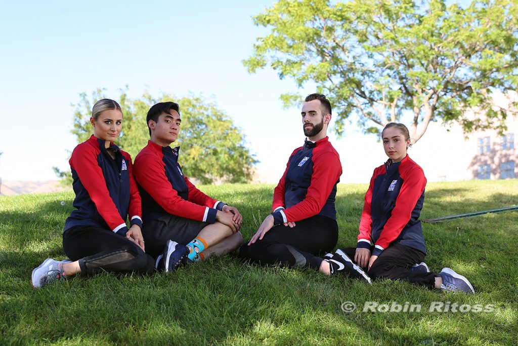 2018 Off-Ice with Winter Deardorff and Max Settlage | Ashley Cain and ...