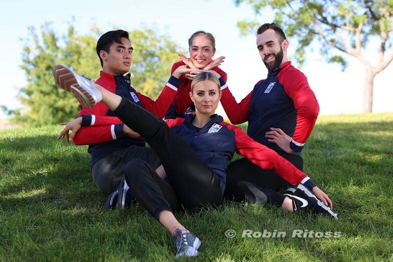 2018 Off-Ice with Winter Deardorff and Max Settlage | Ashley Cain and ...